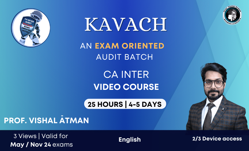 Kavach ca inter audit exam oriented batch hinglish - Acumen Crafters Kavach ca inter audit exam oriented batch hinglish - Acumen Crafters